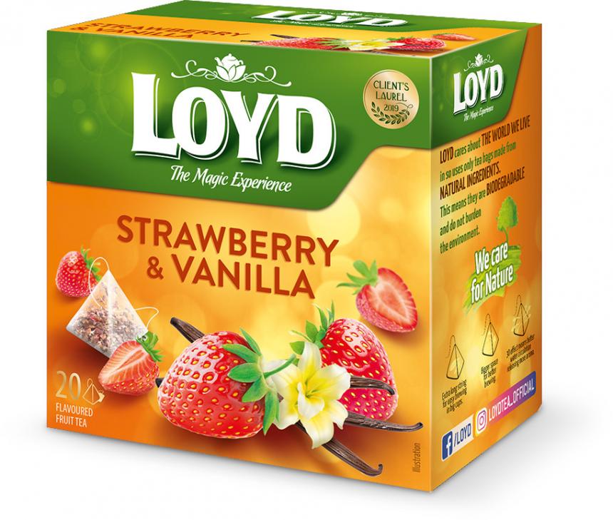 Loyd Tea 40g Strawberry & Vanilla
